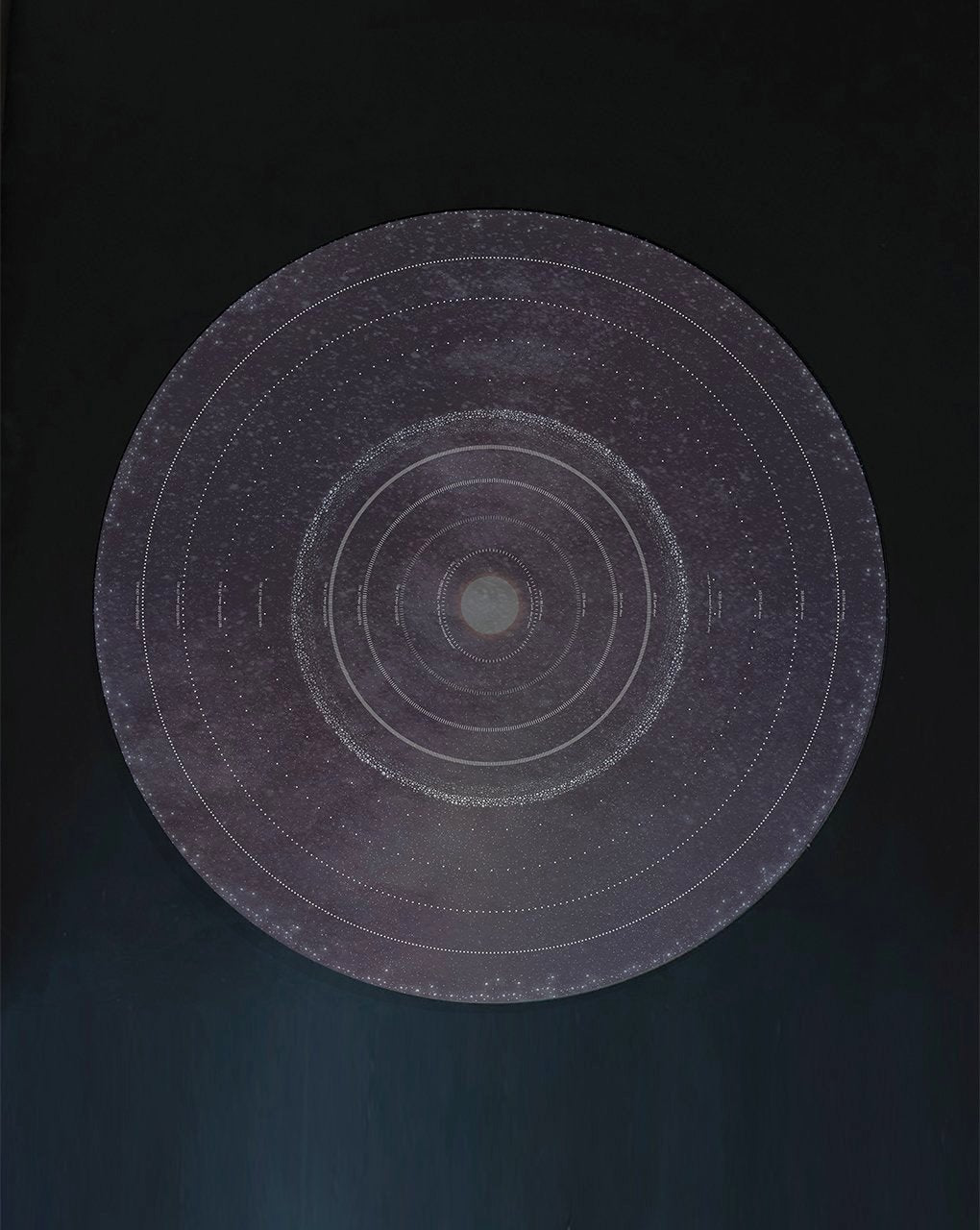 solar system table mat